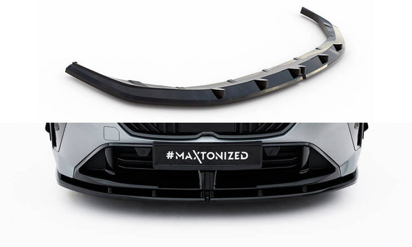 Front Lippe / Front Splitter / Frontansatz V.1 für BMW 1 M-Paket / M135i F70 von Maxton Design