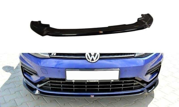 Front Lippe / Front Splitter / Frontansatz V.3 für VW Golf 7 R-Line Facelift von Maxton Design