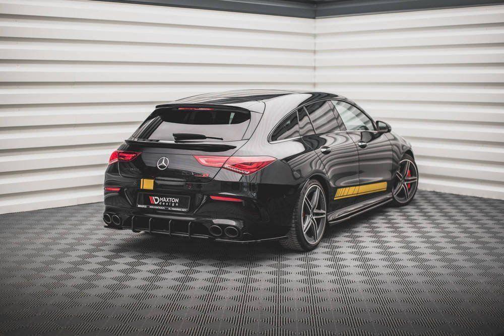 Heck Diffusor Street Pro fur Mercedes AMG CLA C118 Aero von Maxton Design